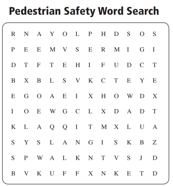 Find The Underlined Words - Crossword Puzzle – EZ Ride | New Jersey ...