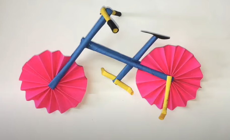 Make a Paper Origami Bike Activity – EZ Ride | New Jersey Shuttle ...